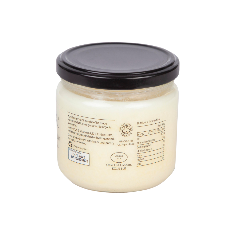 Organic Tallow - Grass Fed Beef Fat – Ossa Organic