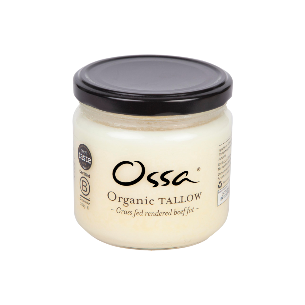 Organic Tallow - Grass Fed Beef Fat – Ossa Organic