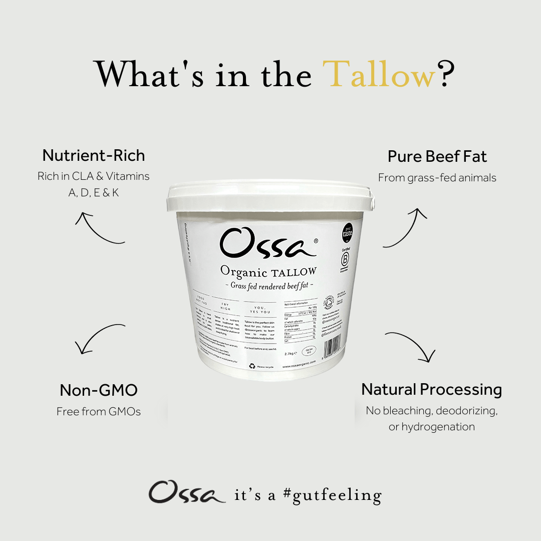 Pure Indulgence: Ghee and Tallow Delights - Ossa Organic